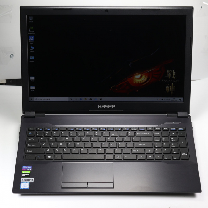 95新 神舟 战神ZX6-CT5A2 15.6英寸 i5-9400 8G内存 512G固态硬盘 GTX1050Ti 4G 带包装配件 - 小白有品-精品二手自营平台